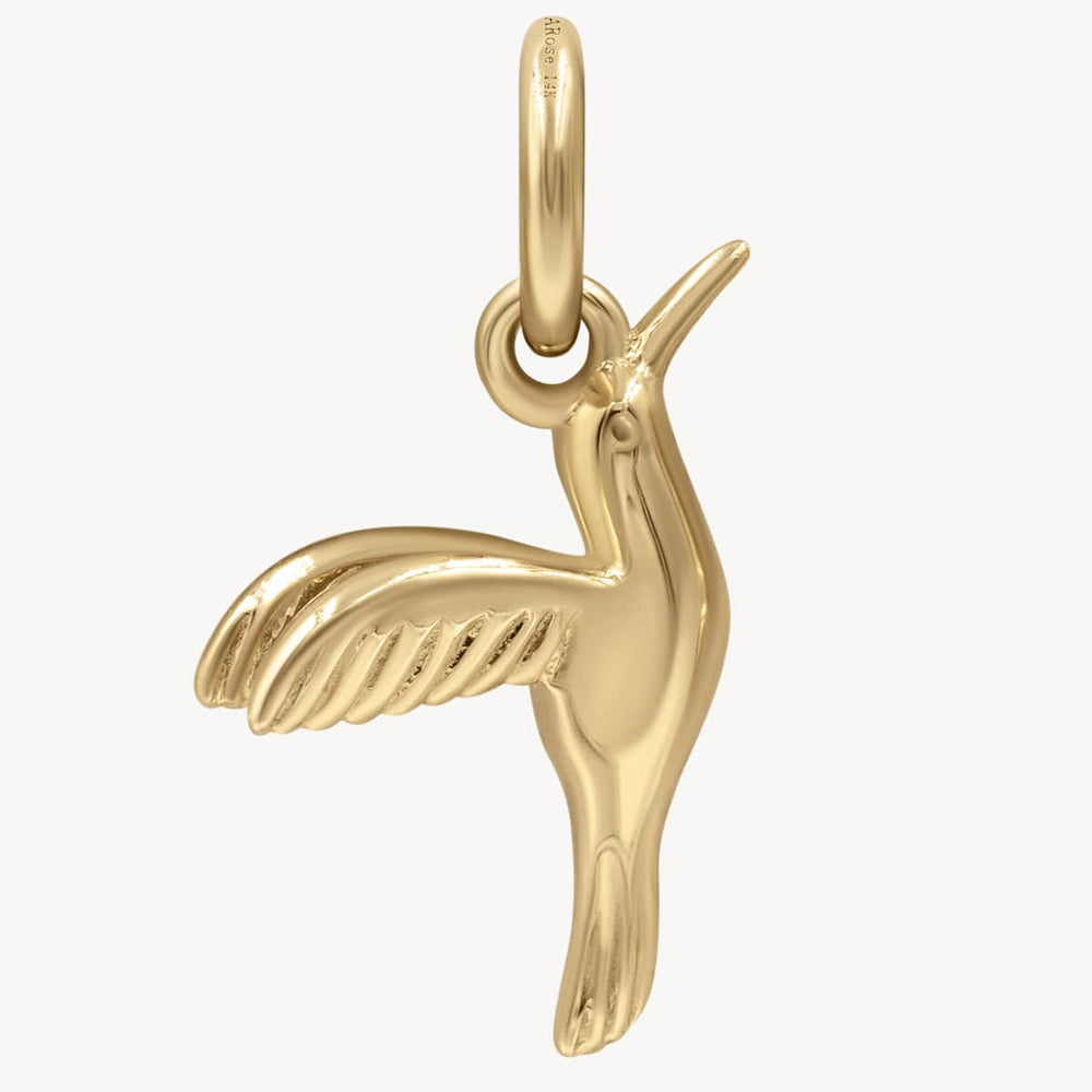 Charm Necklace in 14K Yellow Gold | Audry Rose