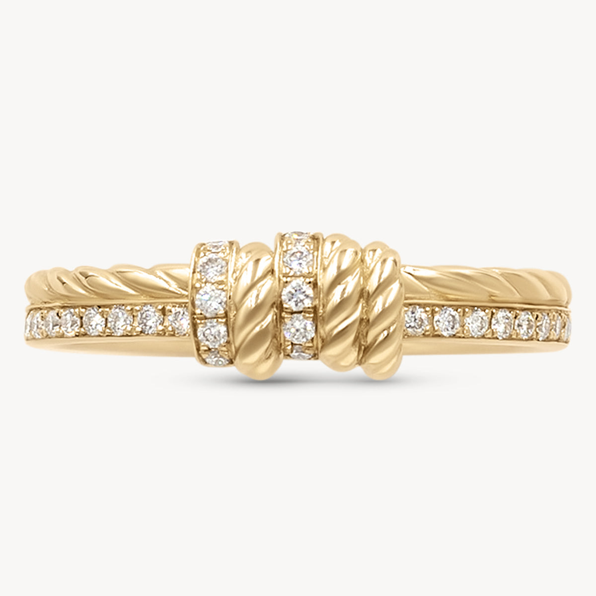 Penelope Fine Jewelry Diamond Bind Ring in 14k Yellow Gold | Audry Rose